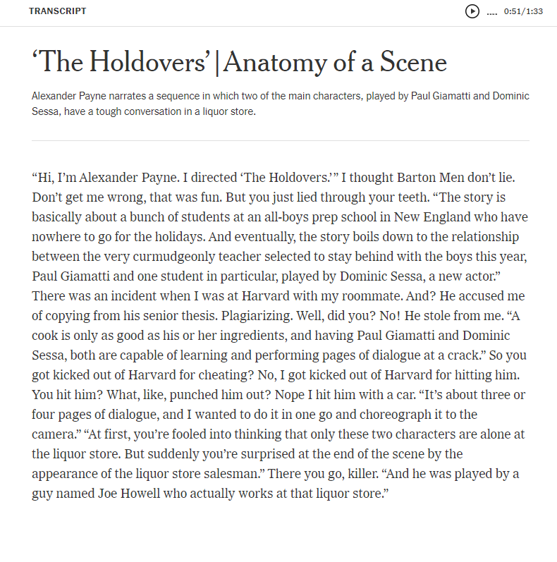 Lesson plan; Film Club: ‘Go Behind the Scenes of Oscar Nominees’ – The ...